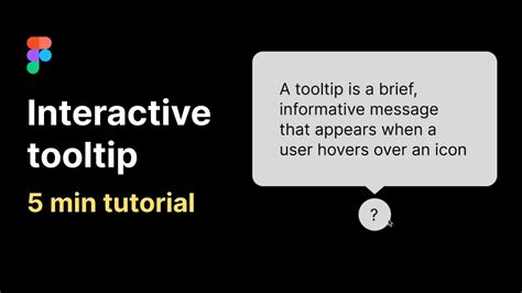 Interactive Tooltip In Figma Youtube