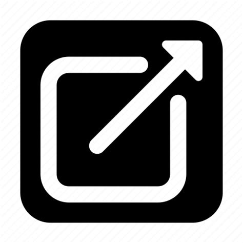 External Link External Link Arrow Arrowhead Up Arrow Icon Download On Iconfinder