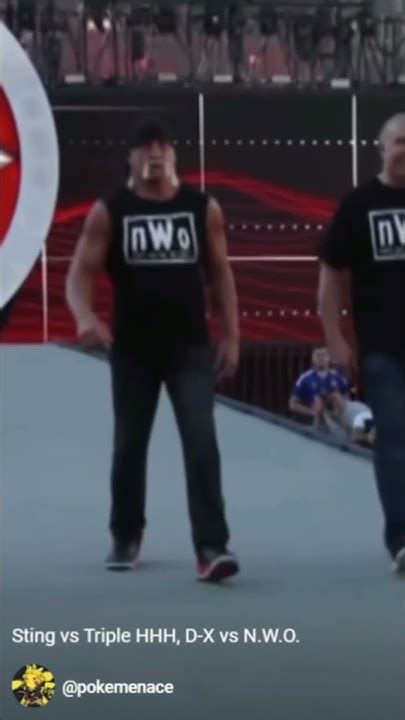 Sting vs Triple H Wrestlemania 31 N.W.O. - YouTube