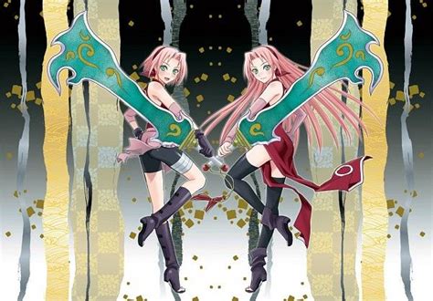 Sakura Chuningenin Haruno Sasusaku Naruto Shippuden Anime Anime Girl