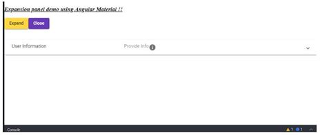 Angular Material Expansion Panel Working And Examples With Syntax