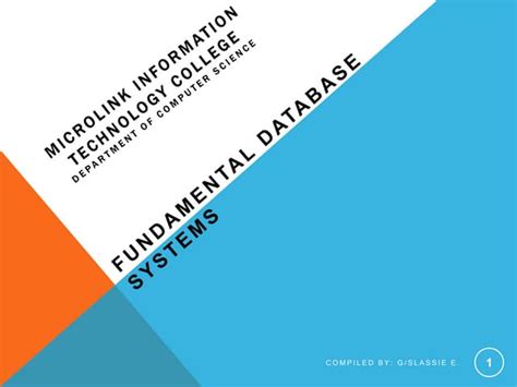 02 Chapter One Part Ii Data Model And Dbms Architecturepptx Databases Computer Software