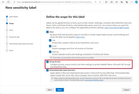 Blogatworkat Activate The Sensitivity Label For Groups And Sites