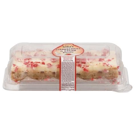 Sweet Sofias Bakery Blondie Strawberries And Cream Publix Super Markets