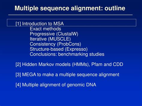 Ppt Multiple Sequence Alignment Msa Powerpoint Presentation Free Download Id3947289