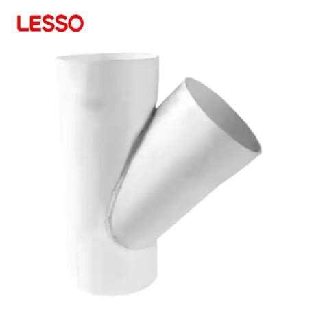 Lesso Pvc 파이프 피팅 튜브 와이 Upvc 배수 피팅 Iso 표준 환원 와이