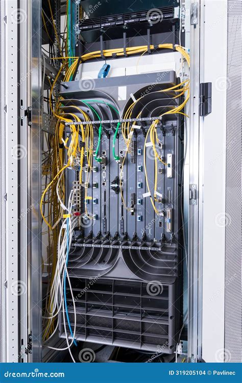 High Speed Internet Provider Router Stock Photo Image Of Cable
