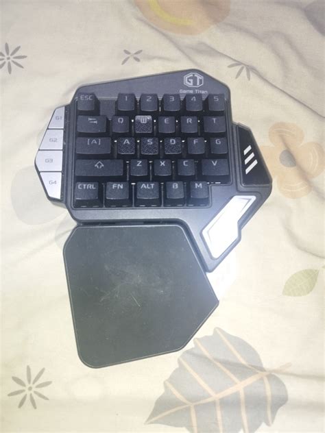 One Hand Gaming Keyboard Game Titan Computers And Tech Parts And Accessories Computer Keyboard On