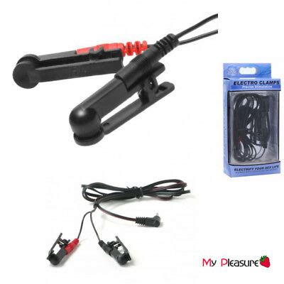 Zeus Electro Clamps For Zeus Electrosex Power Boxes Electro Stimulation E Stim 811847010066 EBay