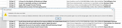 Initialization Error When Refreshing Excel With An Page 2
