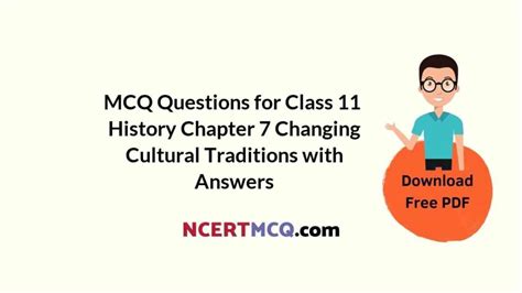 Online Education MCQ Questions For Class History Chapter Changing