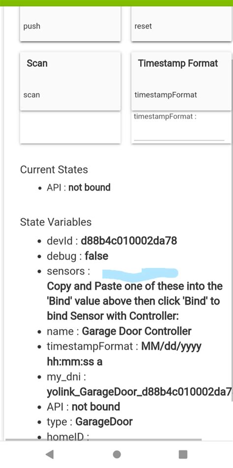 Yolink Bind Device ⚙️ Custom Apps And Drivers Hubitat