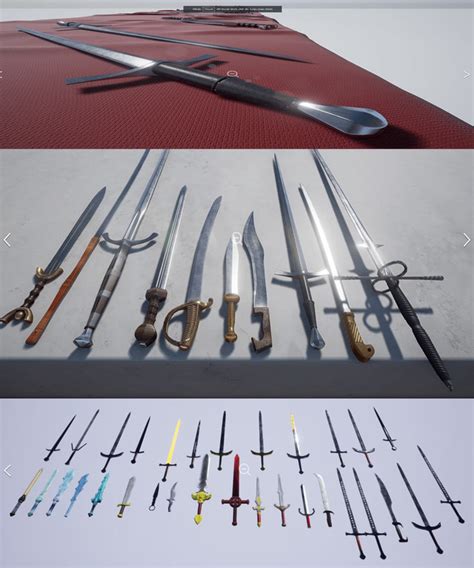 Unreal Engine Weapons Bundle W03 2025 Free Daz 3d Models