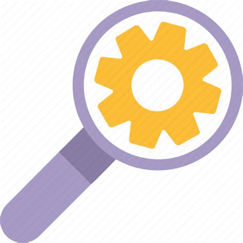 Magnifier Searching Seo Setting Configuration Icon Download On Iconfinder