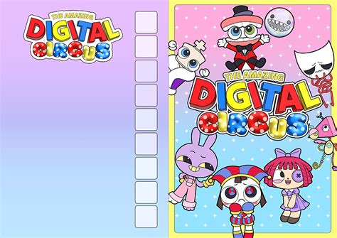 Paper Diy 🎪어메이징 디지털 서커스 코디🎪 무료도안 무료배포 네이버 블로그