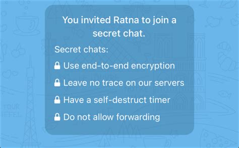 How To Start An Encrypted Secret Chat In Telegram