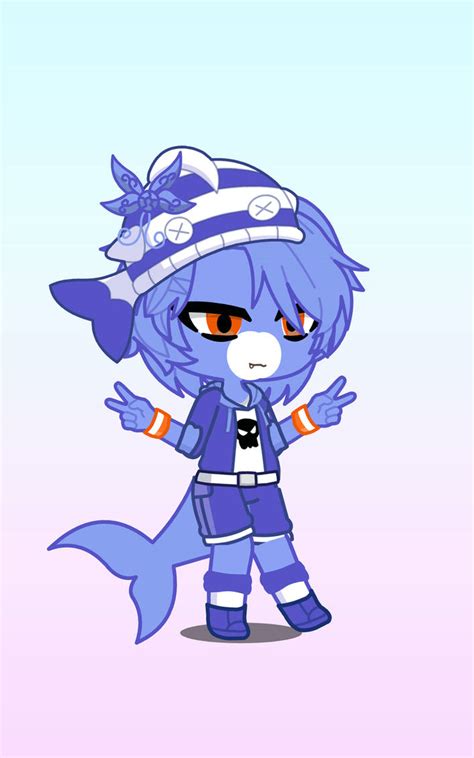 Thicc Shark In Gacha Life 2 By Lovelyweatherwerehav On Deviantart
