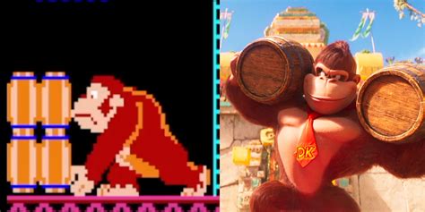 Every Major Character In The Mario Movie Compared To Their First Game