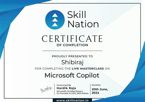 Shibiraj R On Linkedin Microsoftcopilot Ai Skillnation