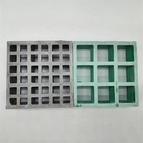 Fiberglass Plastic Floor Gridfloor Grating With Grit