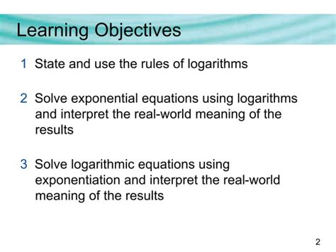 logarithmic and exponential functions ppt