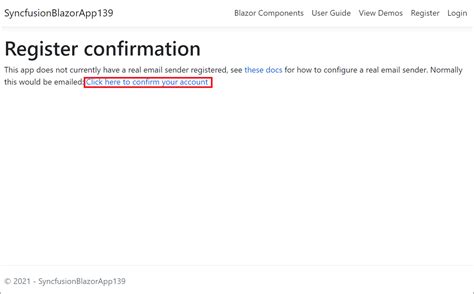 Template Studio Blazor Syncfusion