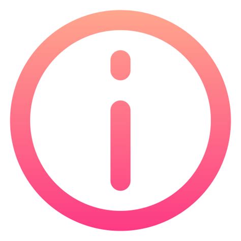 Info Generic Gradient Icon