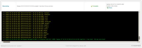 MSF Community Scanning Metasploit Unleashed