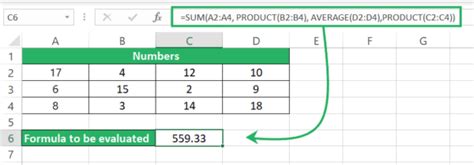 How To Use The Evaluate Formula Feature In Excel