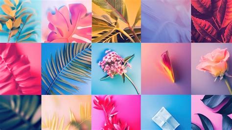 Grid Theme Wallpaper Premium Ai Generated Image