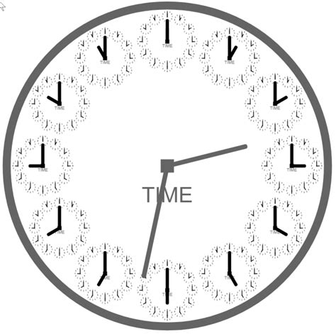 Clock Illustrating The Idea Of Recursion Ktbyte Computer Science Academy