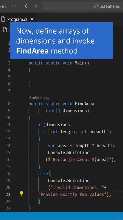 list pattern matching in c youtube