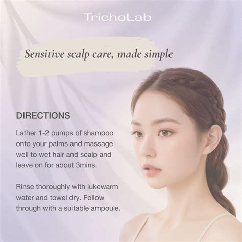Buy Sensitive Scalp Shampoo In Singapore Tricholab