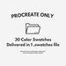 Bohemian Procreate Color Palette Procreate Swatches Digital Art Boho Color Palette Chic