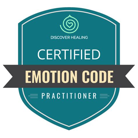 Level 1 Certification The Emotion Code Discover Healing