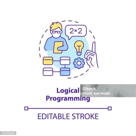 Logical Programming Concept Icon Stock Illustration Download Image Now Abstract Circle