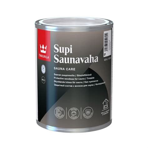Tikkurila Supi Saunavaha: защитный состав для сауны и не только ...