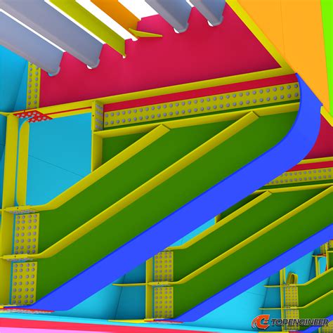 bridge bim modeling in tekla structures top