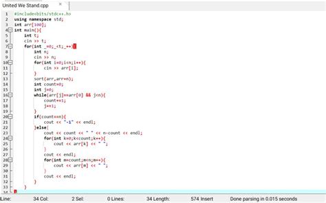 Day 6 Of 100daysofcode Challenge Solved Problem United We Stand On