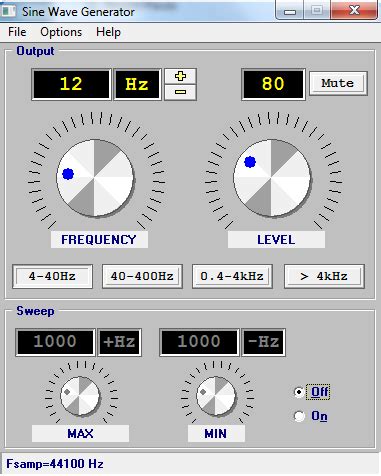 Sine Wave Generator