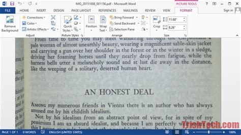 How To Edit PDF Documents In Microsoft Word