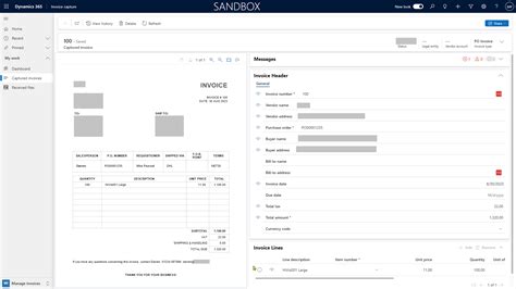 D365 Sales Invoice Template At Daniel Chavez Blog