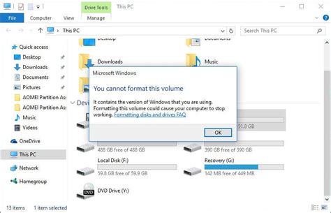 How To Fix You Cannot Format This Volume Error In Windows 10 8 7