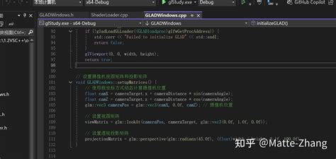 OpenGL中摄像机的概念纯C 实现小案例极坐标与矩阵轻松实现摄像机旋转与视角控制 知乎