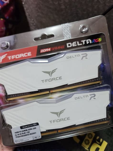Tforce Delta 16gb 8x2 Ddr4 3200mhz Rgb Computers And Tech Parts And Accessories Computer Parts