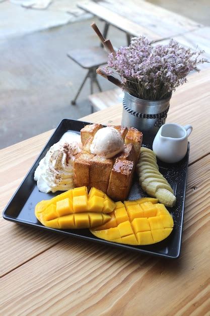 Premium Photo Food On Table