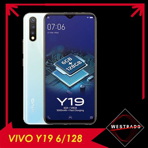 Jual Vivo Y RAM GB GB WHITE GARANSI RESMI Handphone Vivo Smartphone Vivo Handphone