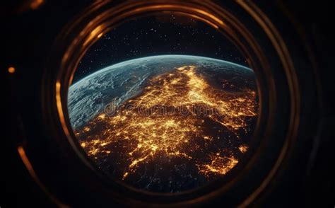 Digital Space Art In 5k With A Realistic Visualization Of Earth