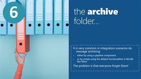 Biztalk Server Best Practices 6 Maintaining Archiving Folders