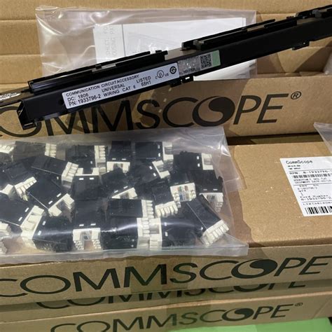 Jual Patch Panel Cat6 24 Port Commscope 24port Cat6 Loaded Di Seller Sweet Shop